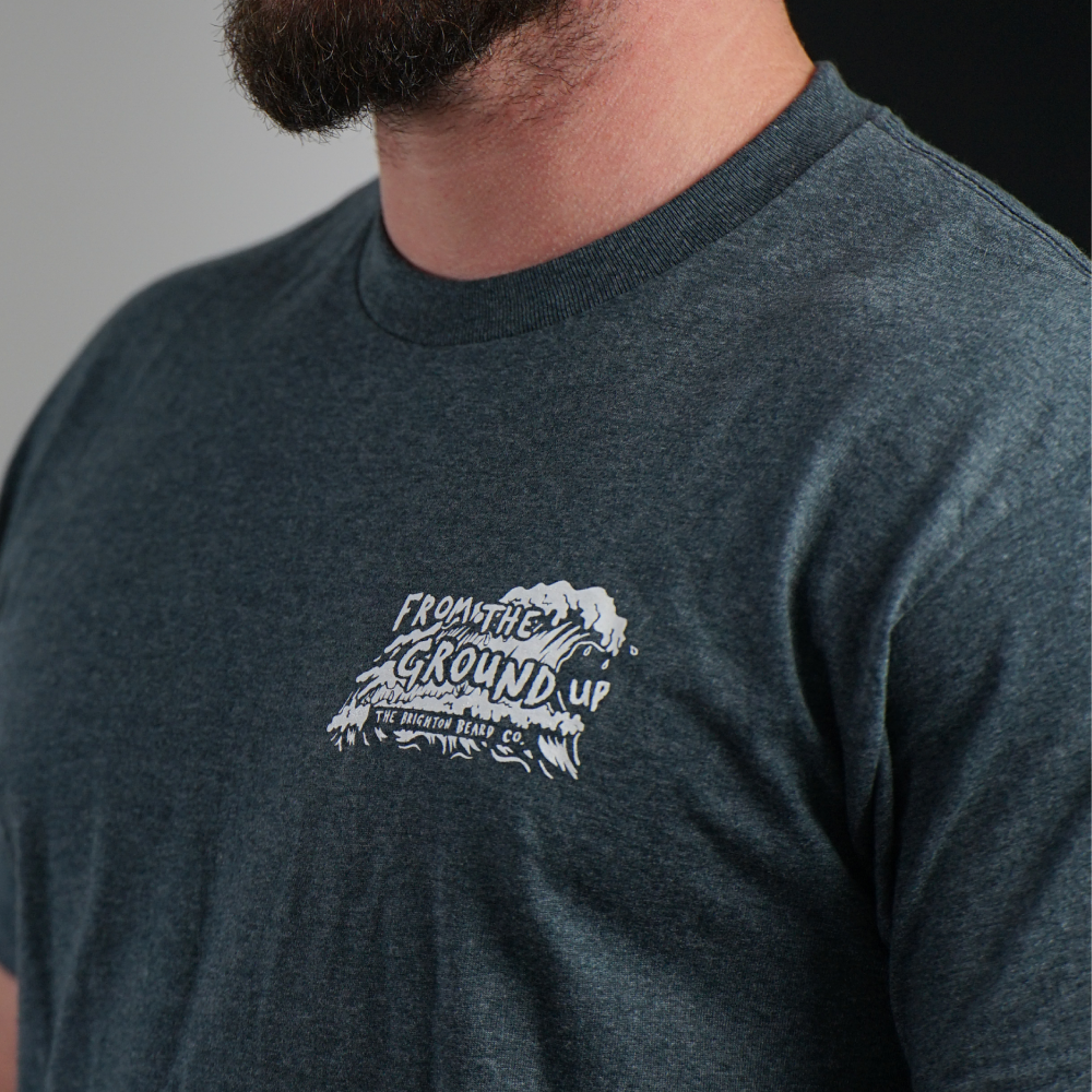 From The Ground Up | Anniversary T-shirt | The Brighton Beard Co.