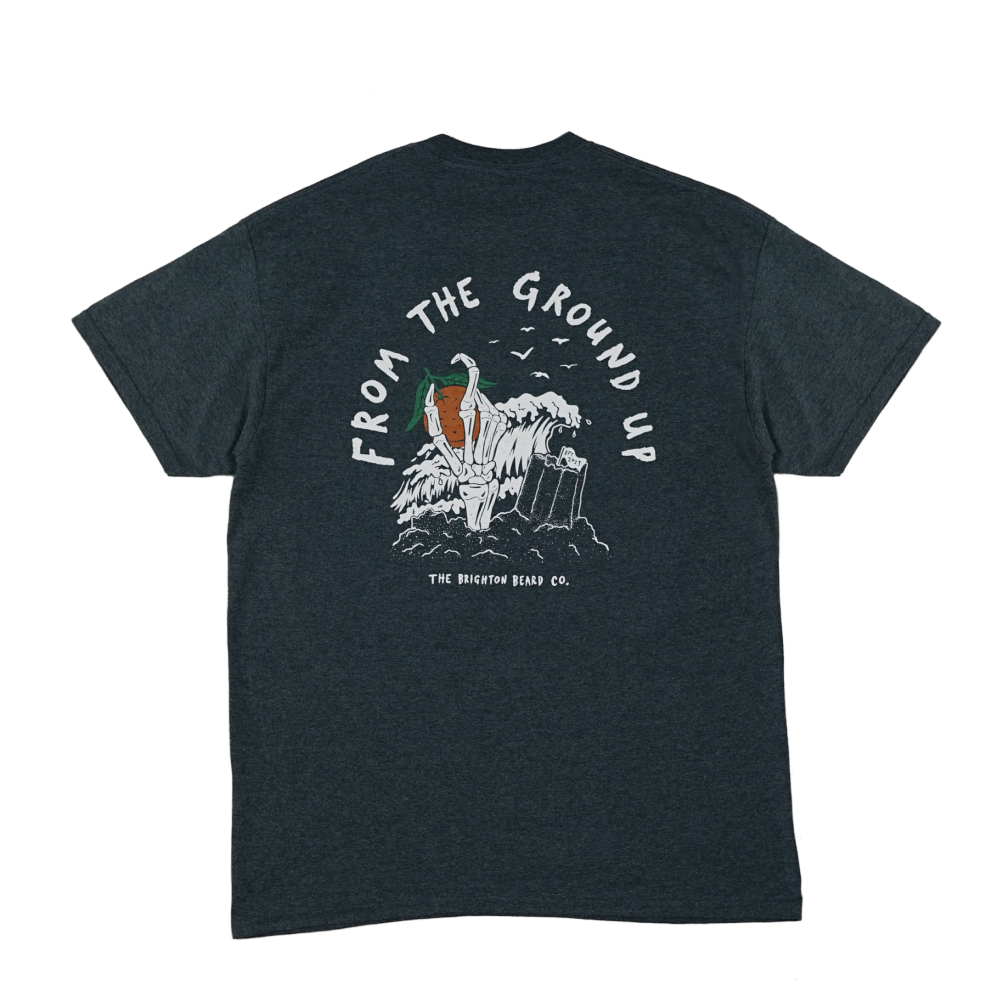 From The Ground Up | Anniversary T-shirt | The Brighton Beard Co.